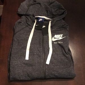 Nike | Tops | Nwt Nike Womens Gym Vintage Full Zip Hoodie | Poshmark